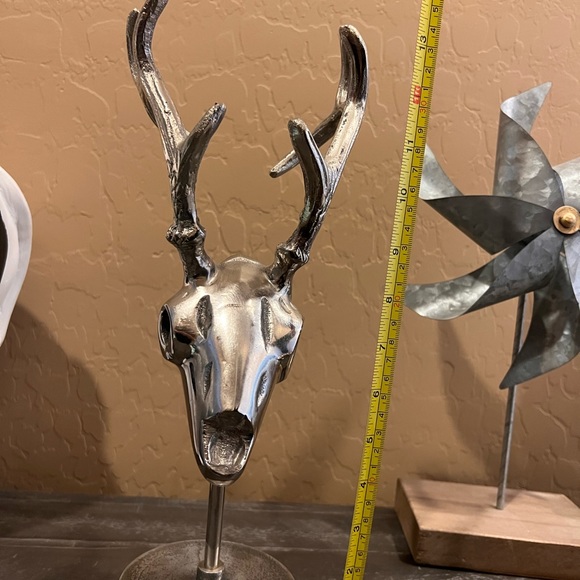 Art | Metal Deer Skull Decor | Poshmark